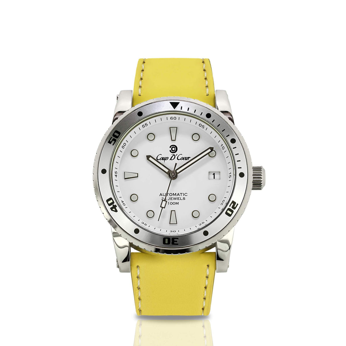 SGC Classic Silver Automatic Watch by Coup De Coeur Watches Singapore ...